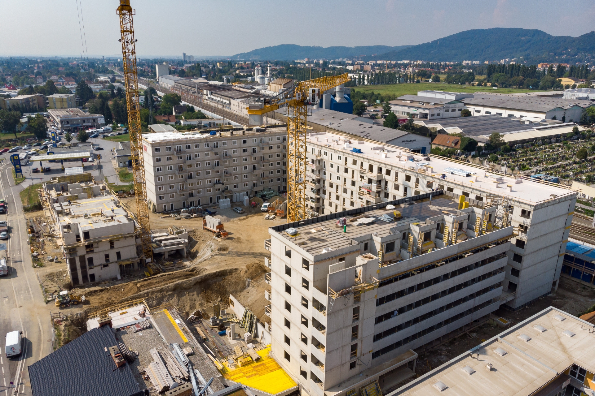 Wohnen am Central Park Graz
